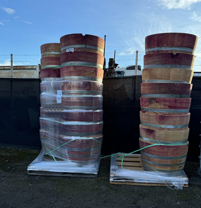 Half Wine Barrel (Large) - Plants for Spaces